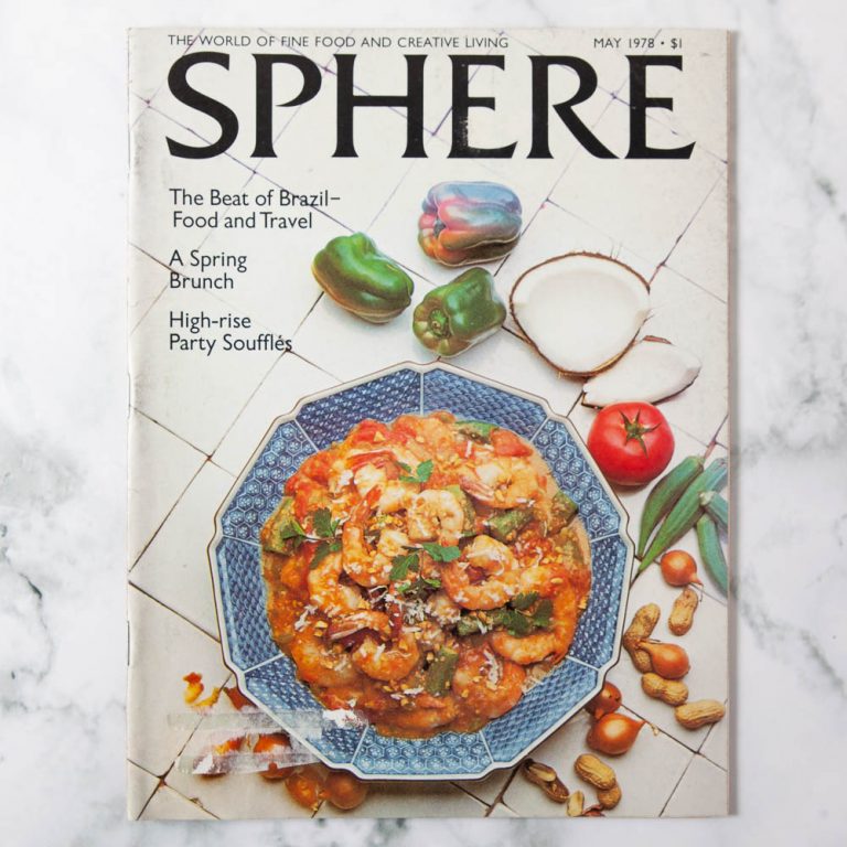 Sphere Magazine May 1978 - The Culinary Cellar