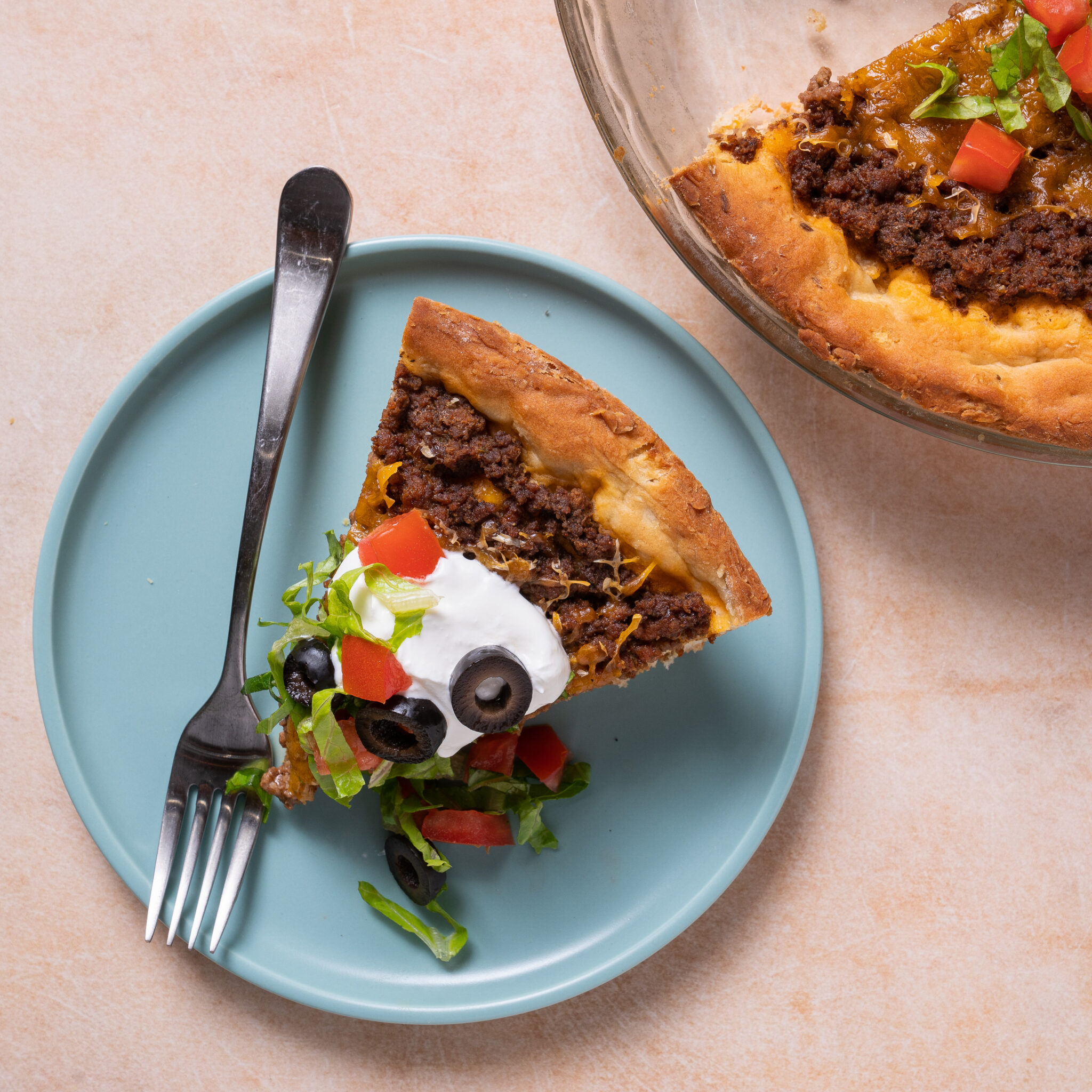Easy Taco Pie - The Culinary Cellar