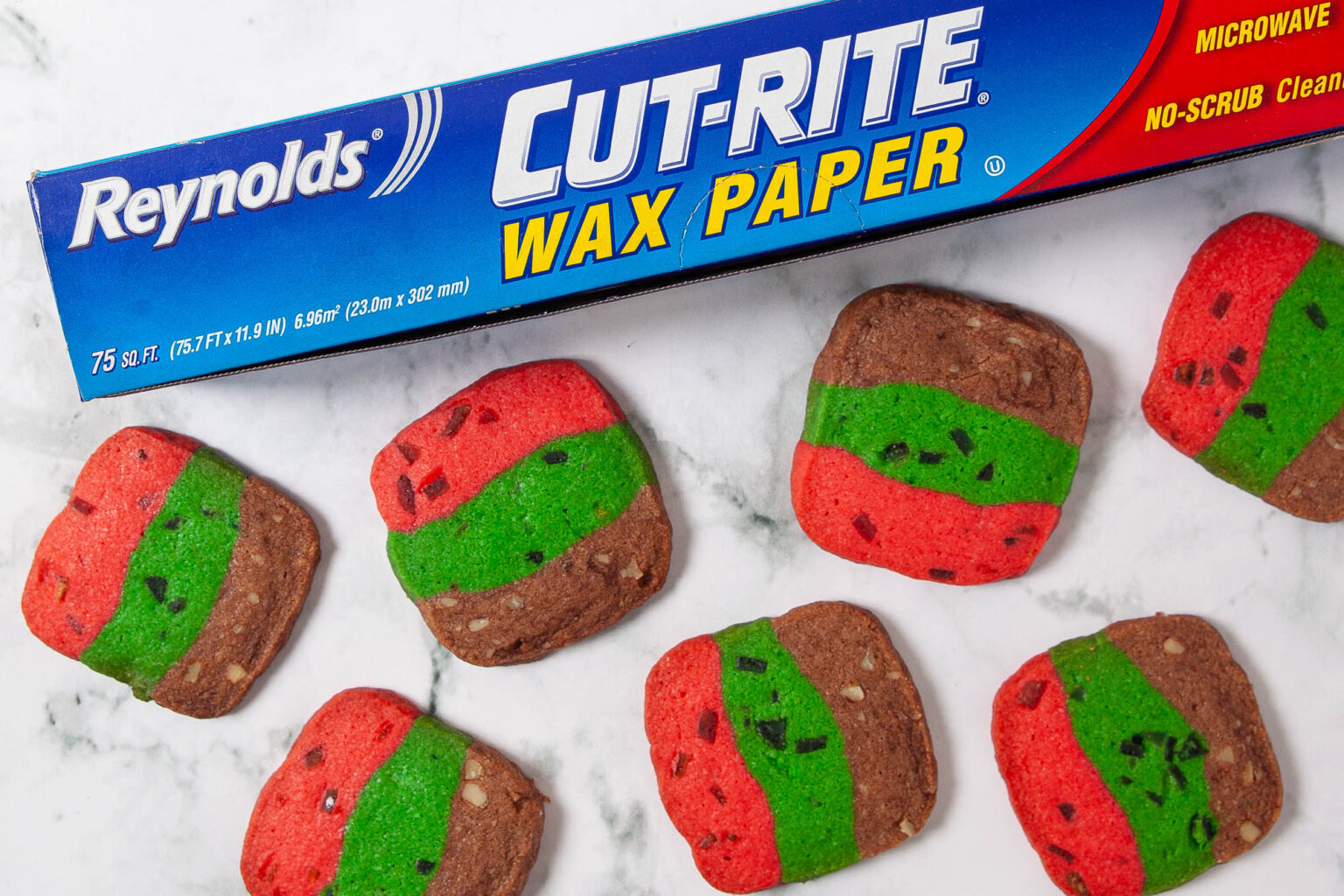 Christmas Ribbon Cookies - The Culinary Cellar