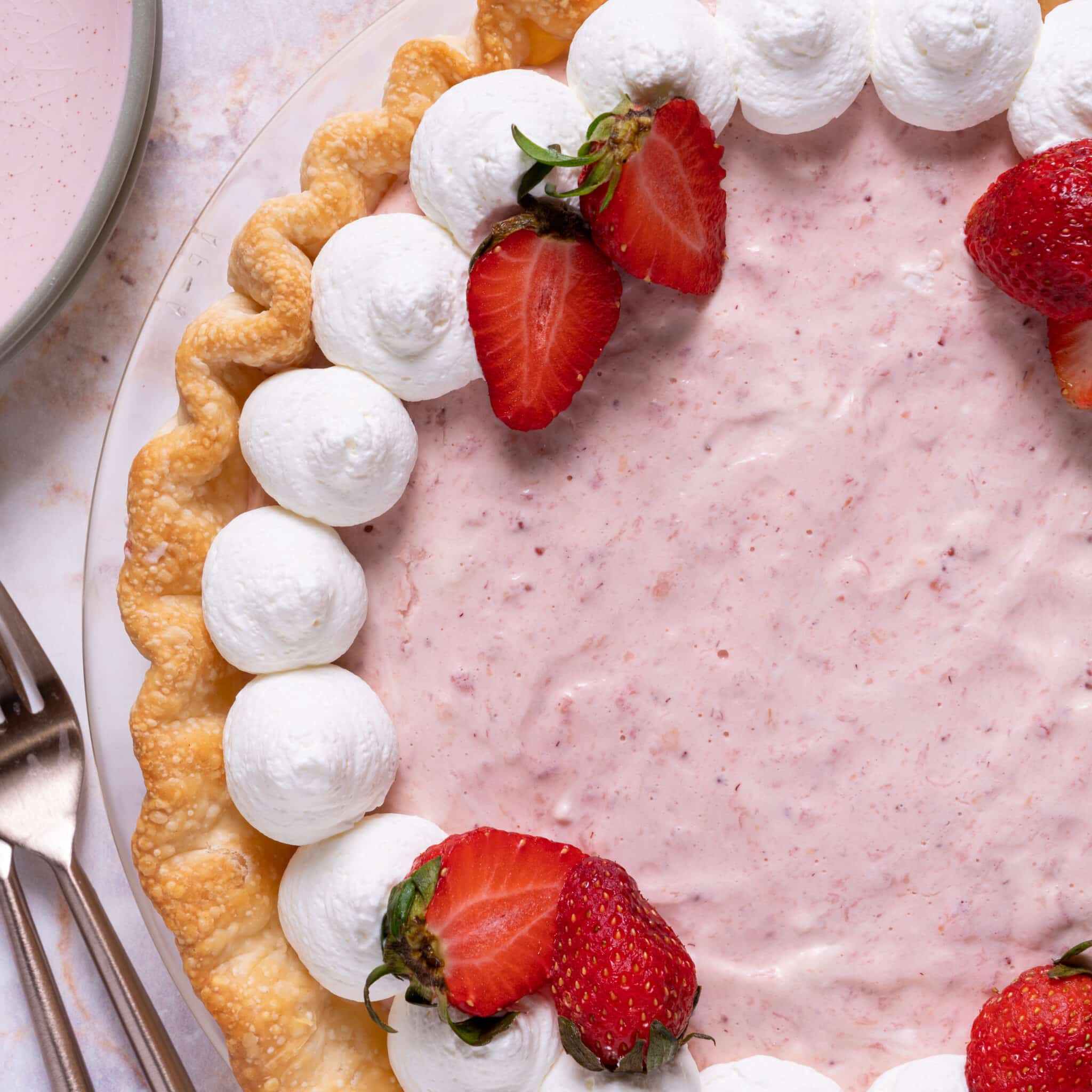 A Strawberry Pie for the First Day of Spring - The Culinary Cellar