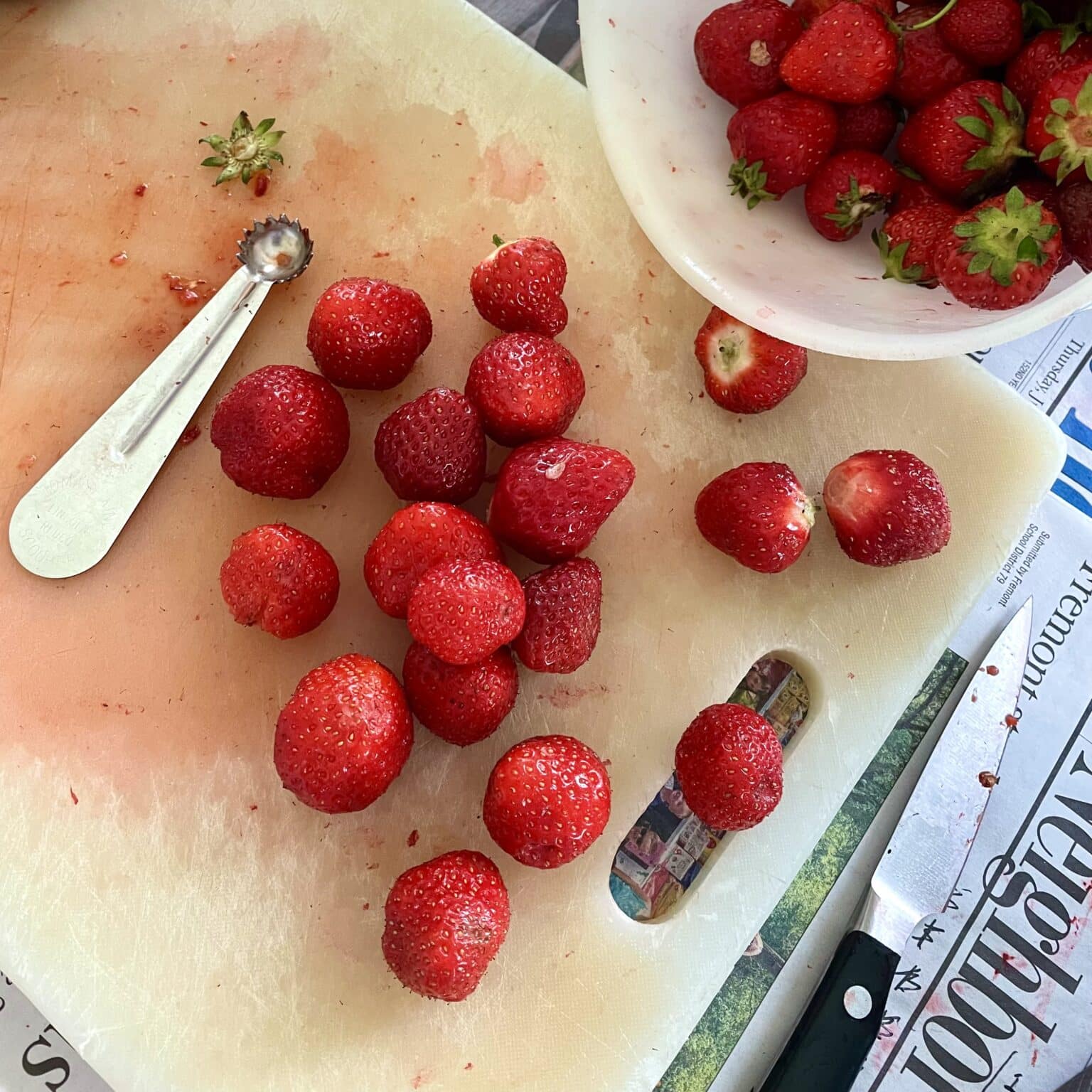 Strawberry-Vanilla Jam - The Culinary Cellar